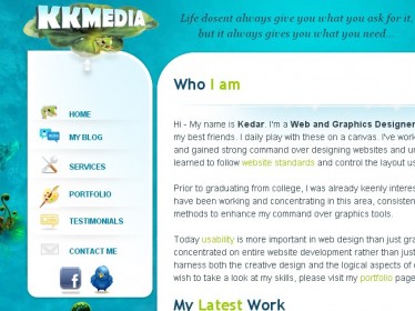 34 Creative and Inspiring Examples Of Vertical Navigation in Web Design ...