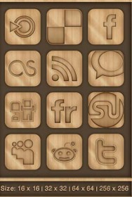 Ultimate Collection of Free Wooden Icons for Web Designers and ...