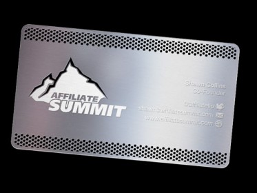 30 Interesting and Creative Metal Business Card Designs - Designbeep