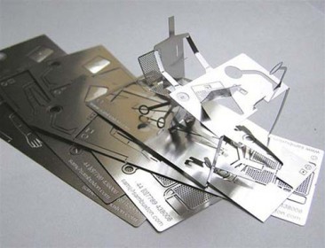 30 Interesting and Creative Metal Business Card Designs - Designbeep