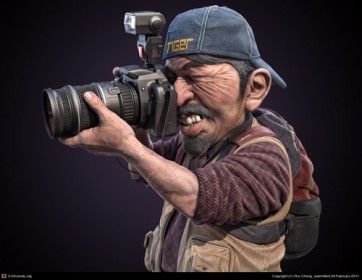 Showcase of Unbelievably Realistic 3D Portraits - Designbeep