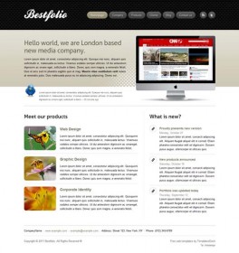 60 Modern and Professional Looking yet Free XHTML/CSS Website Templates ...