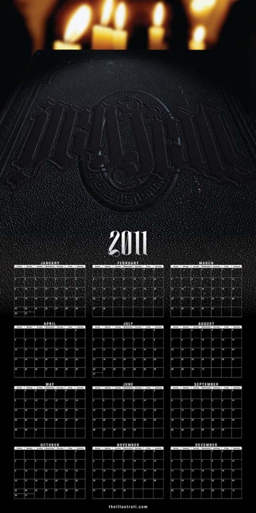 Showcase of Creatively Designed Calendars - Designbeep