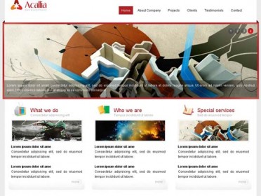 60 Modern and Professional Looking yet Free XHTML/CSS Website Templates ...