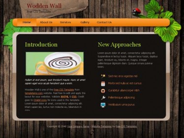 60 Modern and Professional Looking yet Free XHTML/CSS Website Templates ...