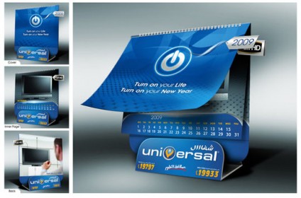 Showcase of Creatively Designed Calendars - Designbeep