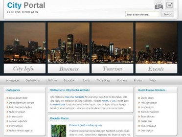 60 Modern and Professional Looking yet Free XHTML/CSS Website Templates ...