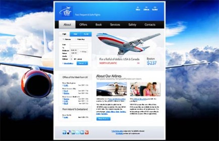 60 Modern and Professional Looking yet Free XHTML/CSS Website Templates ...