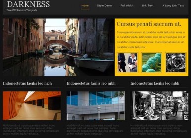 60 Modern and Professional Looking yet Free XHTML/CSS Website Templates ...