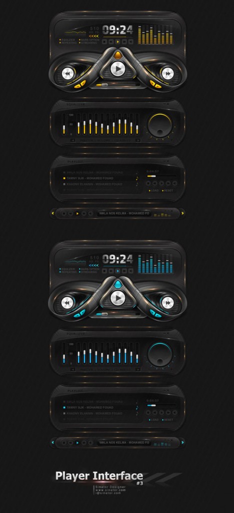 Showcase of Awesome Application Interfaces - Designbeep