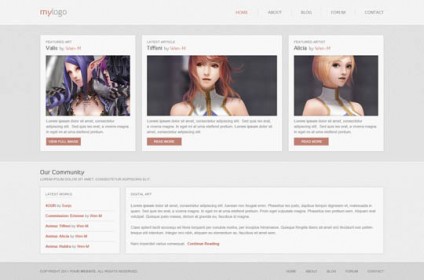 Top 50 Photoshop Web Layout Tutorials from 2011 - Designbeep