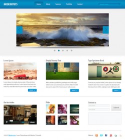 Top 50 Photoshop Web Layout Tutorials from 2011 - Designbeep