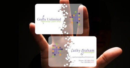 35 Impressive Examples Of Transparent and Waterproof Business Cards ...