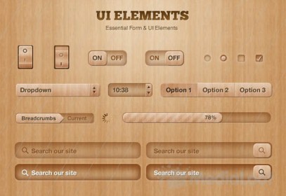 50 Free and High Quality PSD Web UI Elements to Speed up Your Design ...