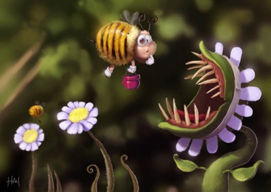 Showcase of Very Funny Character Illustrations from CGSociety - Designbeep