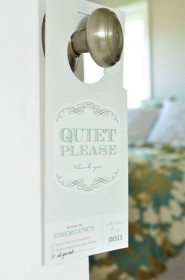 Showcase of Creatively Designed Door Hangers - Designbeep