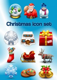 28 Beautiful and Free Christmas Icon Sets for Designers - Designbeep