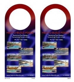 Showcase of Creatively Designed Door Hangers - Designbeep