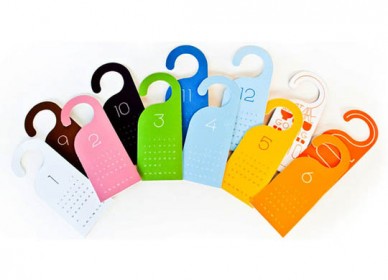 Showcase of Creatively Designed Door Hangers - Designbeep