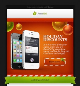 17 Beautifully Designed Christmas Email Templates for Marketing Your ...