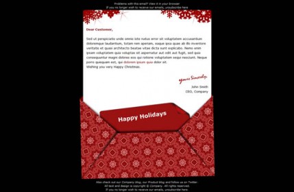 17 Beautifully Designed Christmas Email Templates for Marketing Your ...