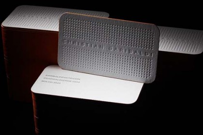 45 Creative Examples of Edge Painted Business Cards - Designbeep