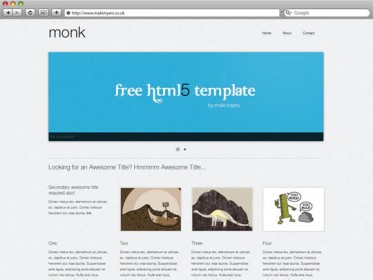 23 Free HTML5 Website Templates - Designbeep