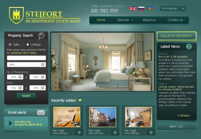 Green in Web Design! 45 Beautiful and Inspiring Examples - Designbeep