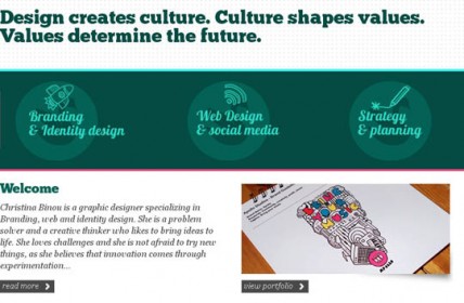 Green in Web Design! 45 Beautiful and Inspiring Examples - Designbeep