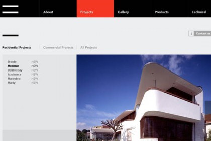 50 Great Examples of Websites Using Fixed Position Navigation Menu ...