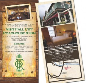 Showcase of Attractive Rack Cards - Designbeep