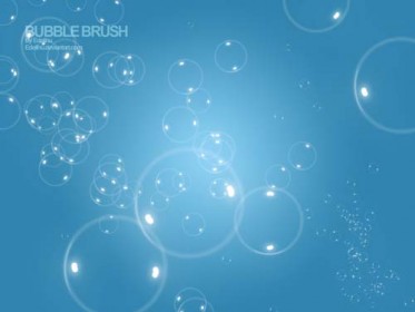 Huge Collection of Free Photoshop Bubble Brushes for Designers - Designbeep