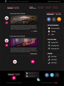 Get Inspired:Showcase of Creative Blog Designs from DeviantArt - Designbeep