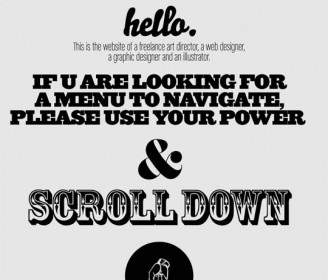 45 Fresh and Inspiring Examples of Big Typography in Web Design ...