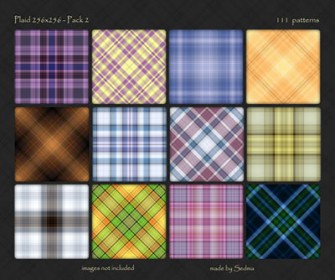 Collection of Free Plaid Photoshop Patterns for Designers - Designbeep