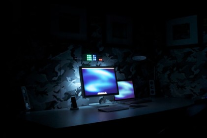 Showcase of Inspiring Mac/Pc Workstations with Brilliant Lighting ...