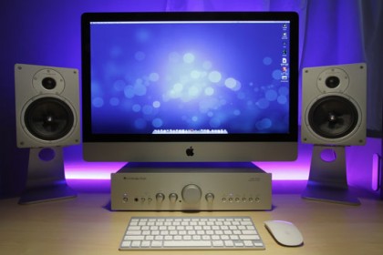 Showcase of Inspiring Mac/Pc Workstations with Brilliant Lighting ...