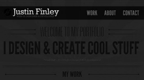 45 Fresh and Inspiring Examples of Big Typography in Web Design ...