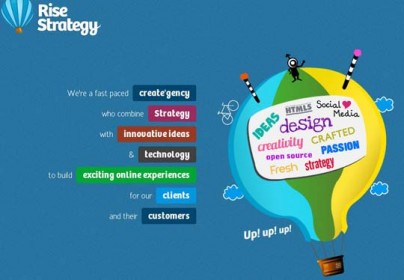 Blue in Web Design! 50 Beautiful Examples for Inspiration - Designbeep