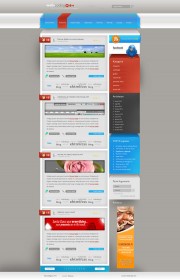 Get Inspired:Showcase of Creative Blog Designs from DeviantArt - Designbeep