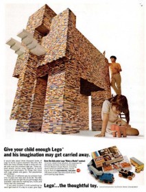 Building Creativity Brick by Brick: 22 Vintage LEGO Ads - Designbeep
