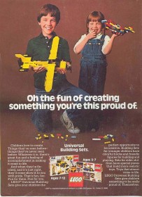 Building Creativity Brick by Brick: 22 Vintage LEGO Ads - Designbeep