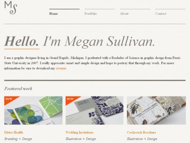 25 Free Minimal and Clean Style XHTML/CSS Website Templates - Designbeep