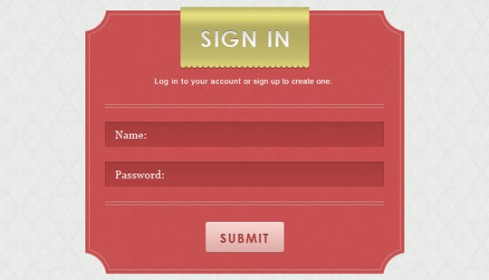 22 Free and Premium Well-Designed Web Form PSD Files - Designbeep