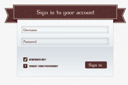 22 Free and Premium Well-Designed Web Form PSD Files - Designbeep