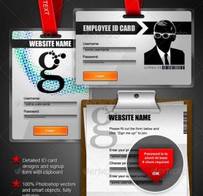 22 Free and Premium Well-Designed Web Form PSD Files - Designbeep