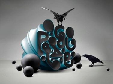 55 Superb Examples of Experimental Typography Art - Designbeep