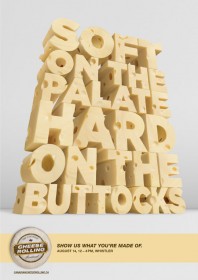 30 Inspiring Examples of Big Typography In Print Ads - Designbeep