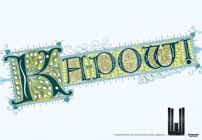 30 Inspiring Examples of Big Typography In Print Ads - Designbeep