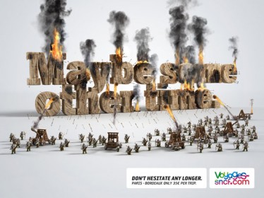 30 Inspiring Examples of Big Typography In Print Ads - Designbeep